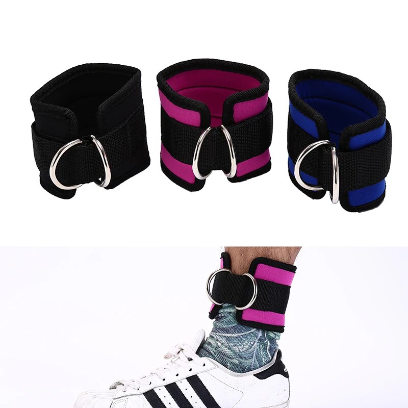 【Hey my home】1PCS Sports Ankle Ankle Strap Belt Gym Leg Pulley Fitness ...