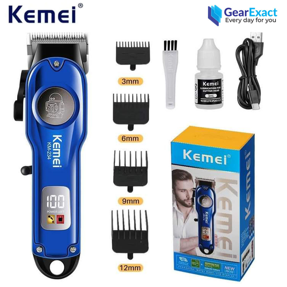 Kemei KM-234 Hair Clipper and Beard Trimmer for Men | Daraz.com.bd