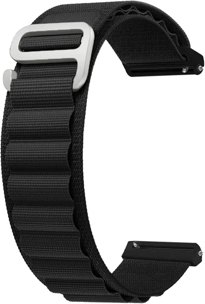 22mm Alpine Loop Fabric Watch Band Strap For Amazfit-GTR 2e, GTR 3Pro ...