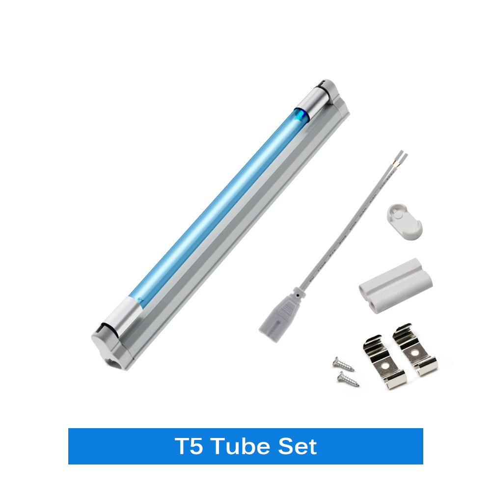 T5 / T8 ozone anti-virus UVC bulb quartz tube 8W 15W ultraviolet ...