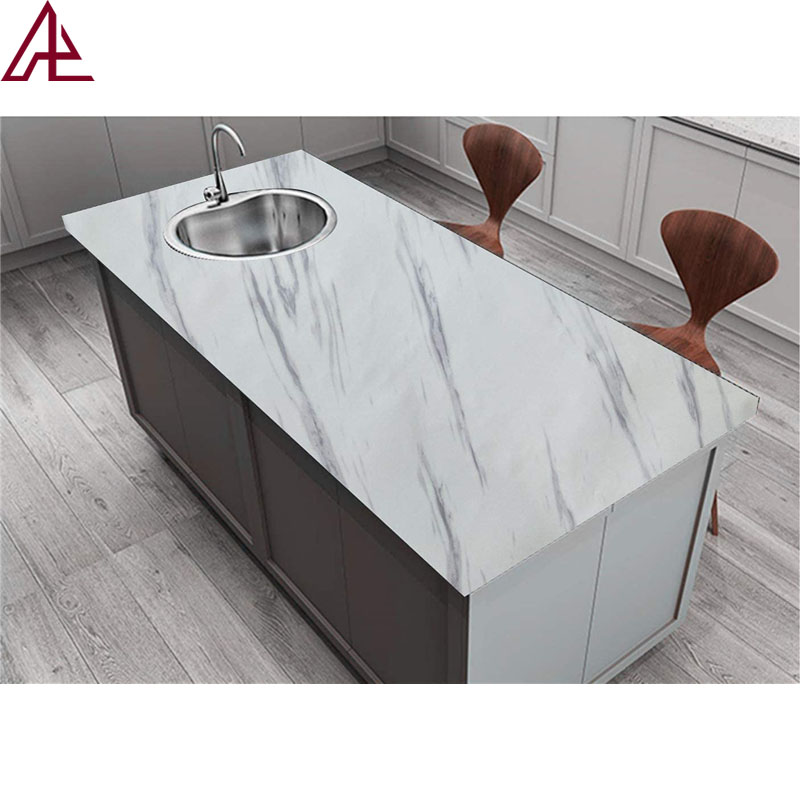Marble wallpaper Waterproof Sticker Modern Kitchen Cabinet Table ...