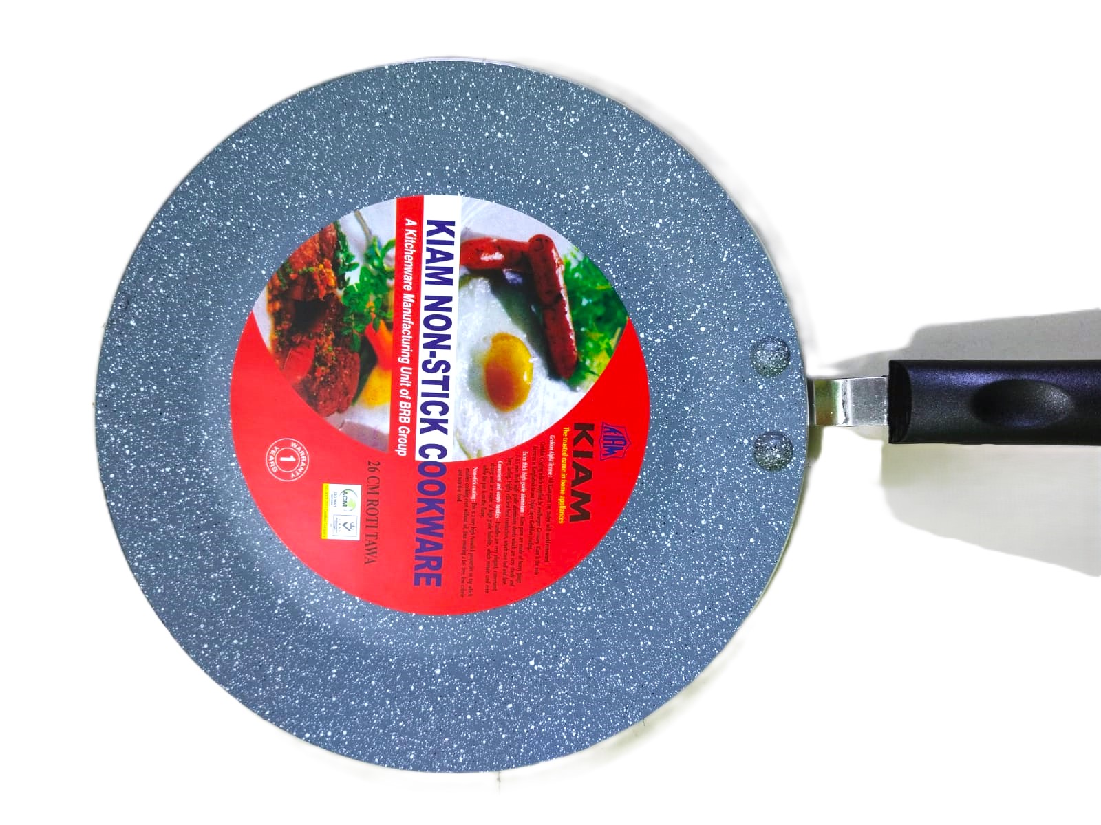 Kiam Omega Non-Stick Roti Tawa – 26cm- 100 % Original products