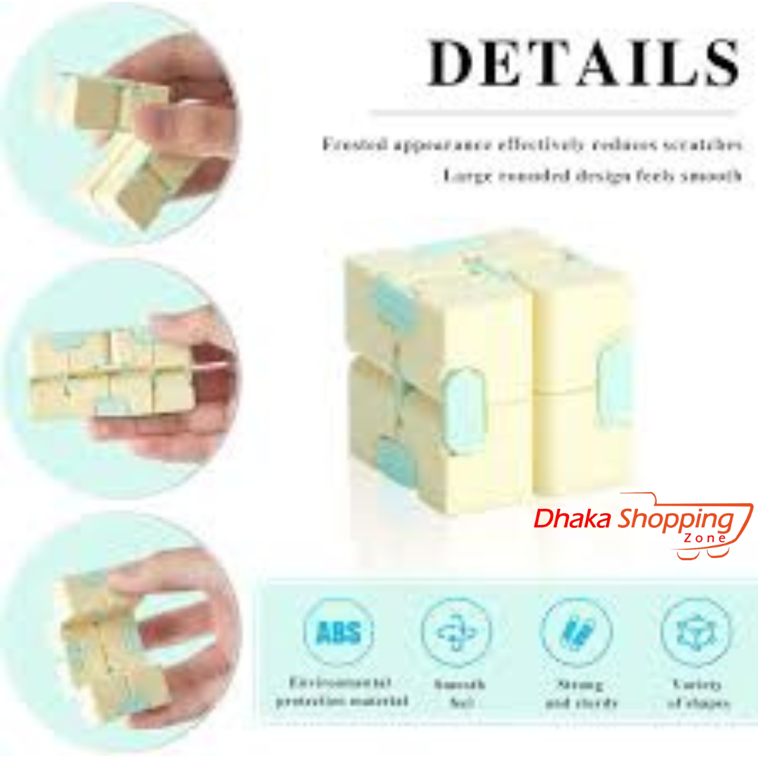 Infinity Cube Fidget Toy Sensory Fidgeting Game- Lifestyle Mall-Fidget ...