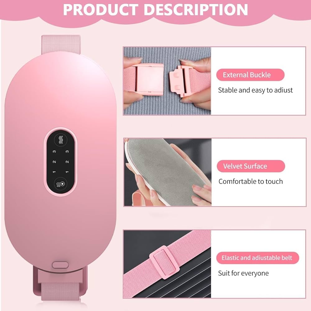 Generic Electric Cordless Heating Pad for Period Pain, Cramp Relief ...