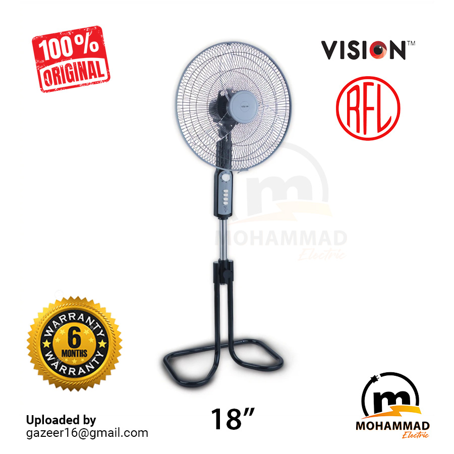 VISION Metal Stand Fan-18" | Daraz.com.bd