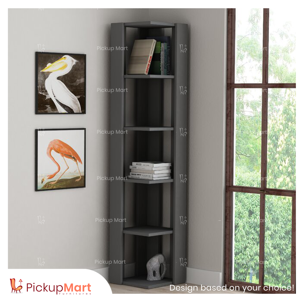 Laminated Board Book Shelf | Showpiece Rack | Living Room furniture ...