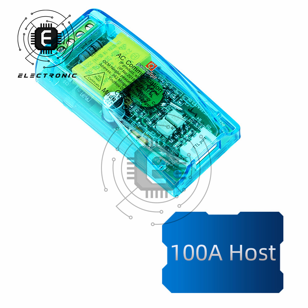 AC 80-260V 10A 100A Digital Multifunction Meter Watt Power Volt Amp ...