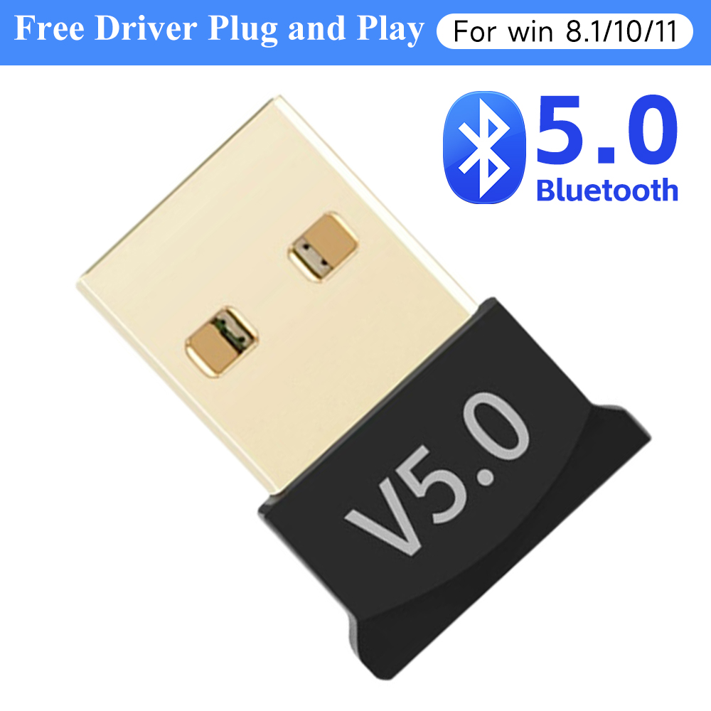 USB Bluetooth Adapter for PC Car Audio Bluetooth-compatible 5.3 Dongle ...