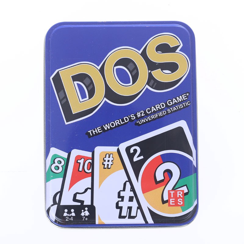 UNO Wild / UNO Flip / DOS Iron Box Game Classic | Daraz.com.bd