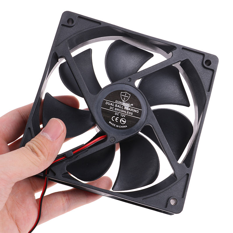【FUPANG】12025 fan DC brushless cooling fan USB 2pin PC computer case ...