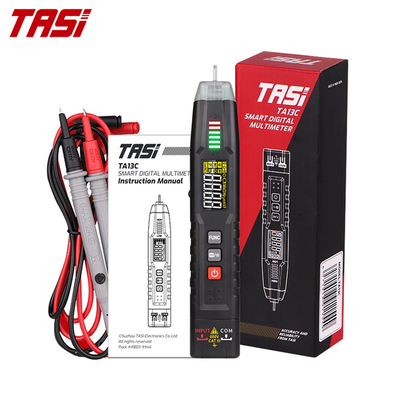 TA13C Smart Digital Multimeter True RMS Pen Type Multimeter with Phase ...