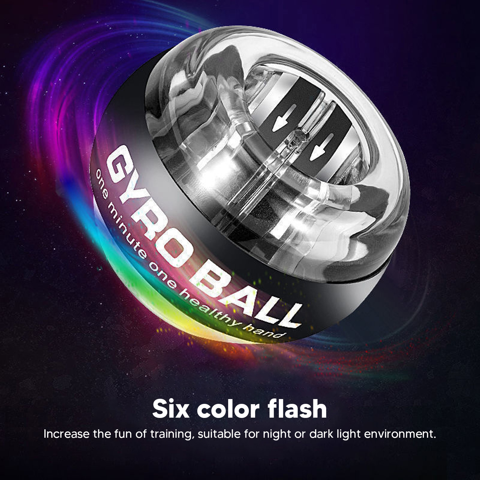 Wrist Power Gyroscope Ball, Wrist Trainer Ball ABS for Gym | Daraz.com.bd