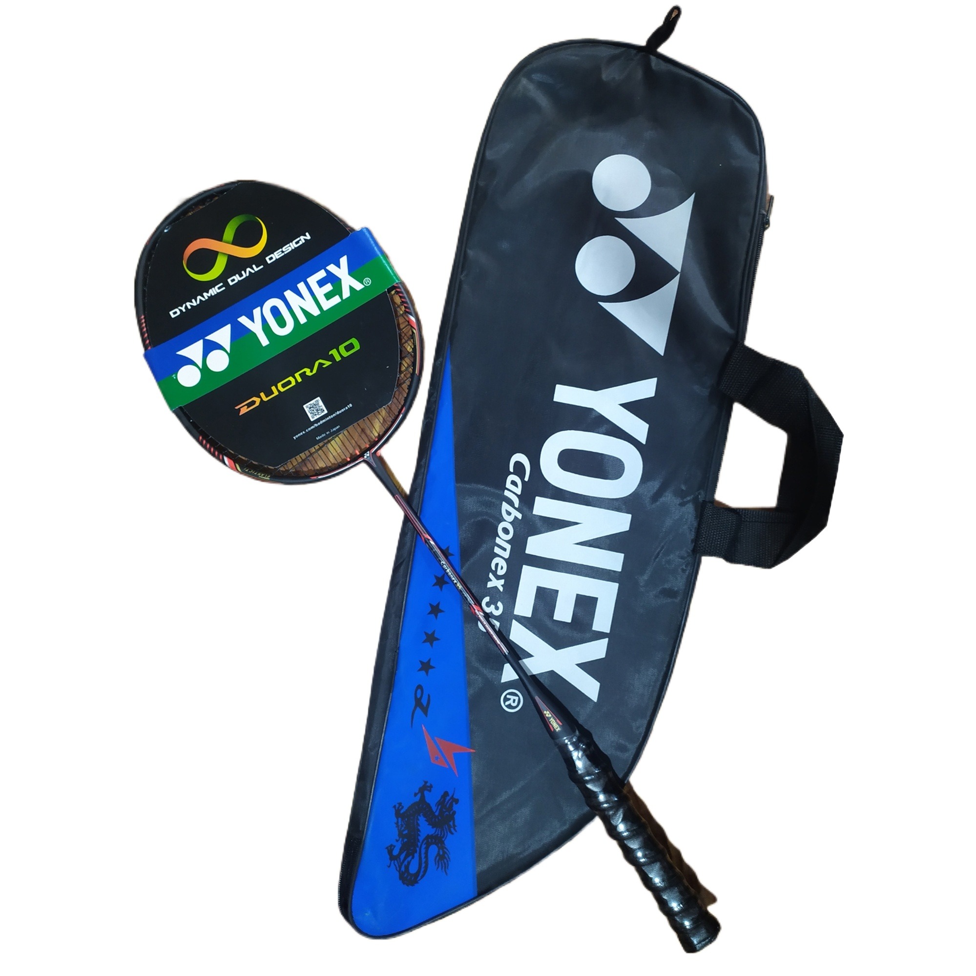 Yonex Carbonex 35 Badminton Racket - Black Yonex Carbon Fiber Jointless ...