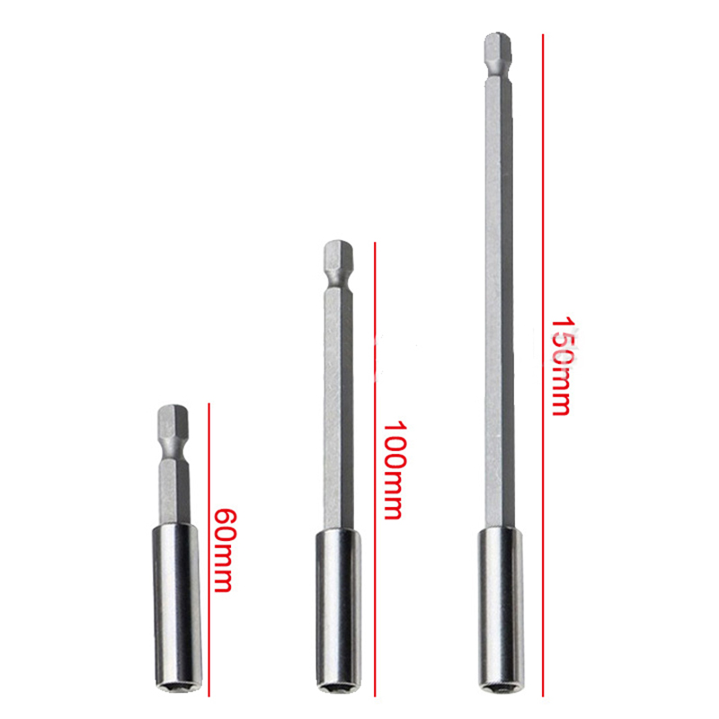 Hexagonal Handle Extended Connecting Rod Magnetic Screw Bits Extension ...