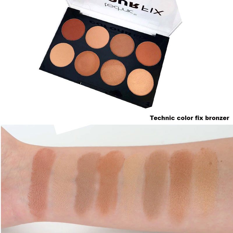 Technic Colour Fix Bronze Palette 8 Colour | Daraz.com.bd