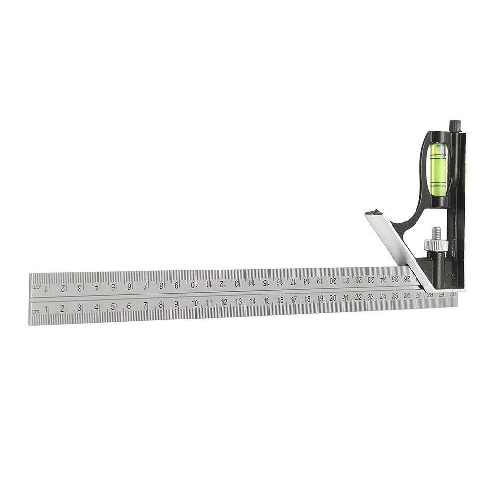 300mm Adjustable Engineers Try Square Angle Ruler Angle Square ...