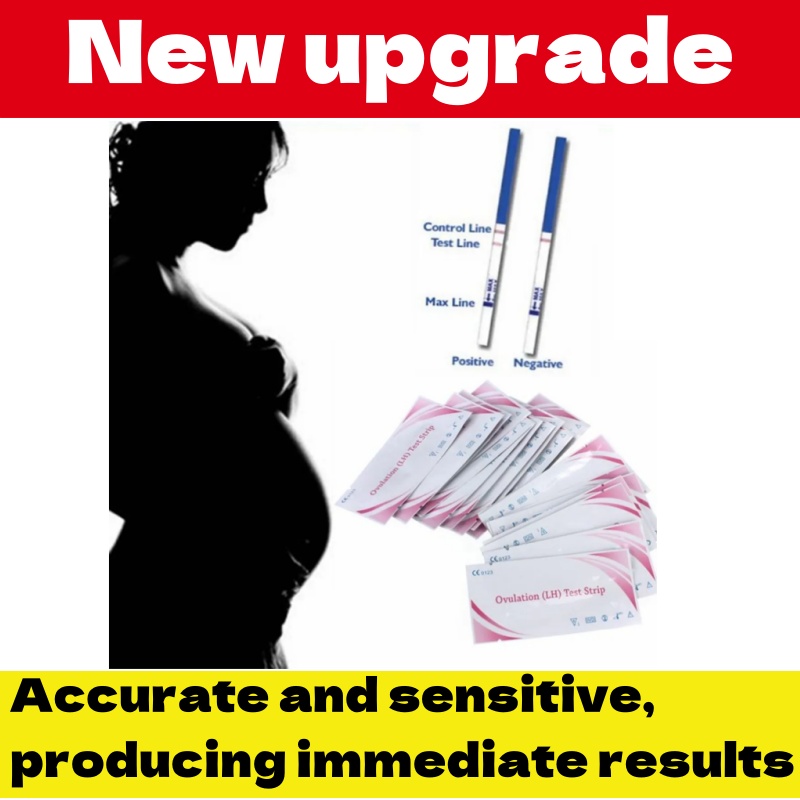 【High Cost-Performance】 10/20 Pcs Fertility Ovulation Test Strips Early ...
