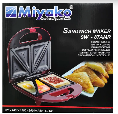 Sandwich Maker, Waffle Maker, Sandwich Grill, Detachable Non-stick ...