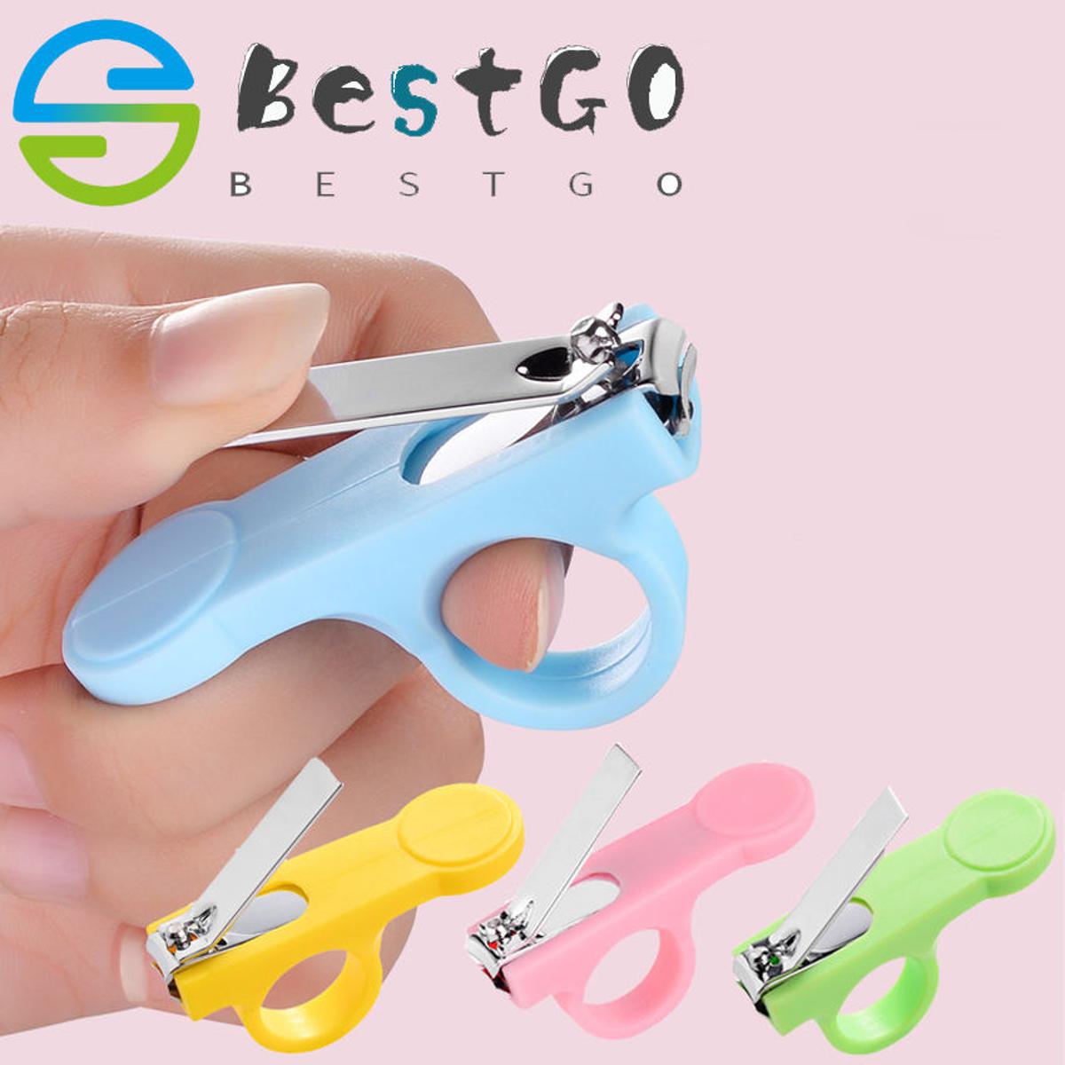 (New)[betgo] baby nail cutter Hower gift et 4 Color Kid nail clipper ...