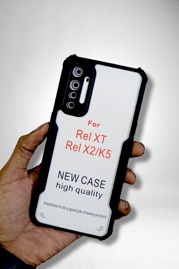 Realme x2/Realme XT/OPPO K5 Back Cover Edge-Reinforced Shockproof ...