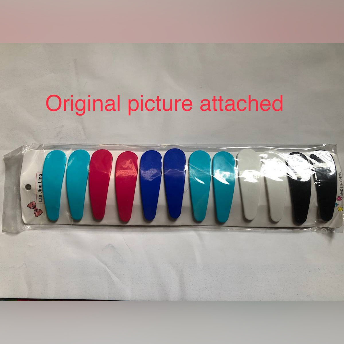 6 pieces, Multicolor Hair clip Hair clip for women & girls clip Hair ...