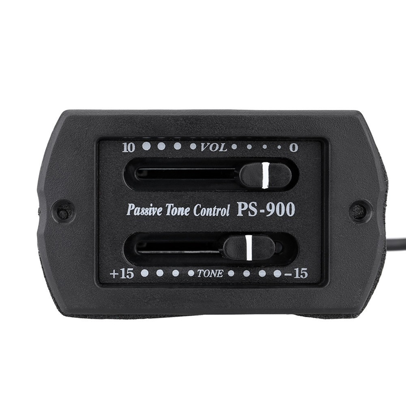 5Set PS-900 2 Band EQ Guitar Preamp Passive Volume Tone Control Piezo ...