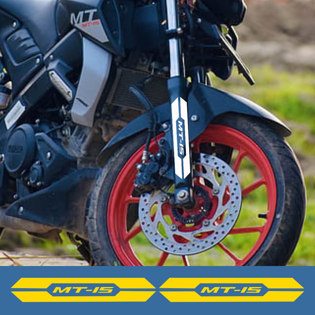 2 pcs Motorcycle accessories decorative logo sticker reflective ...