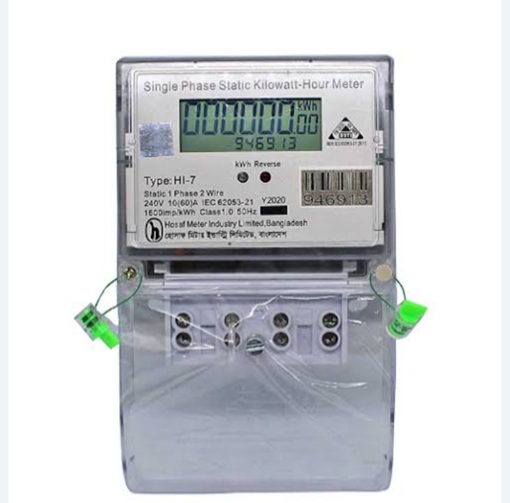 Hosaf Digital Sub Meter Type HI-7 Single Phase Kilowatt Hour Energy Sub-Meter Static KWH | Daraz ...