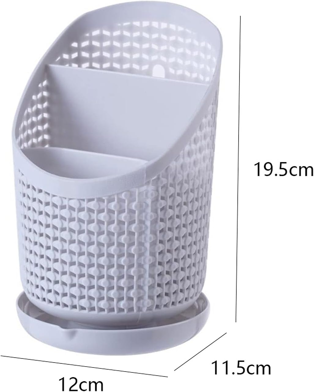 Office Desktop Storage Stationary Supplies Container Pencil Bucket Pen ...