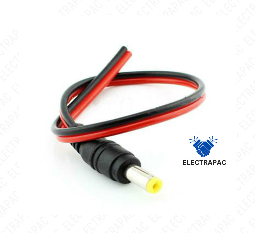 Male Female Dc Power Jack And Socket With Cable2.1Mm Plug To 2 Pin ...