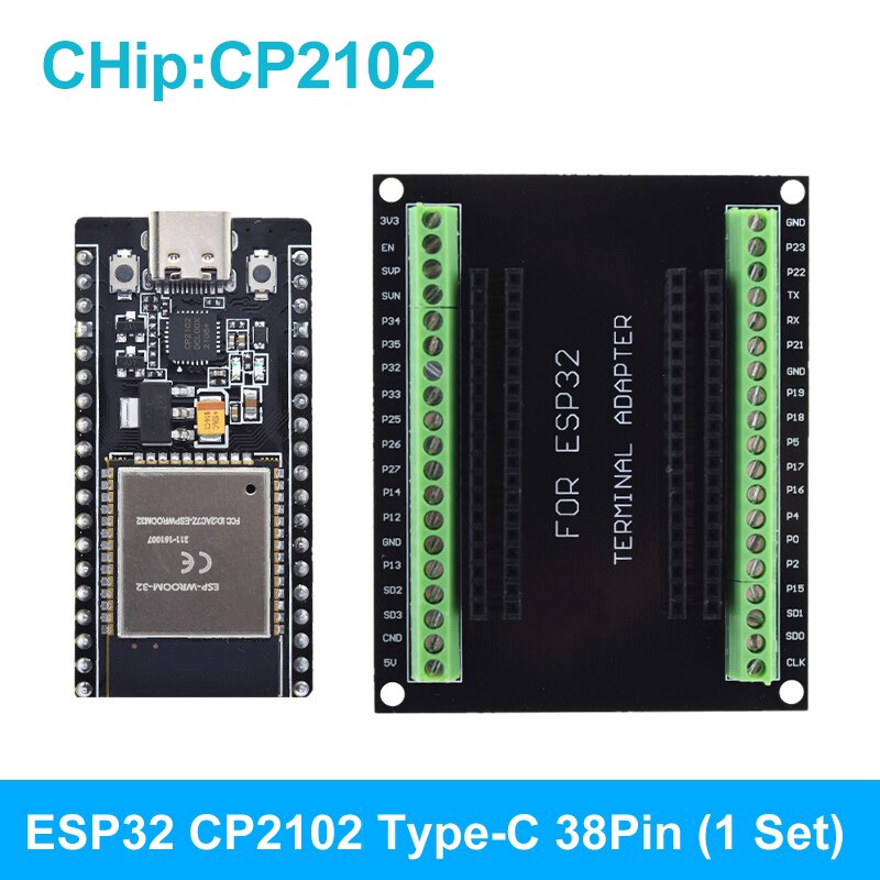 ESP32 Development Board TYPE-C/MICRO USB CP2102 WiFi+Bluetooth Dual ...