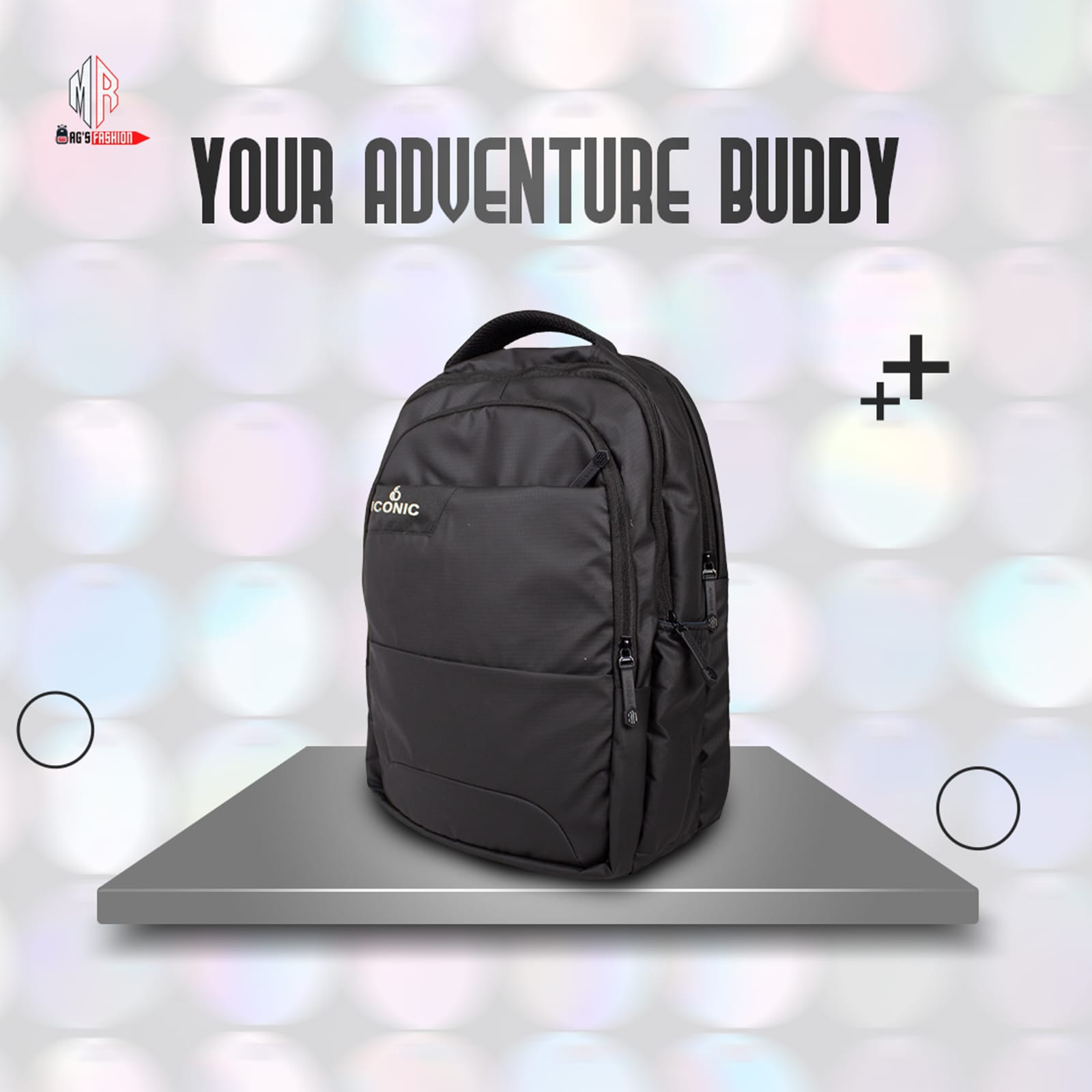 New Classic Black Laptop Bag-Backpack | Daraz.com.bd