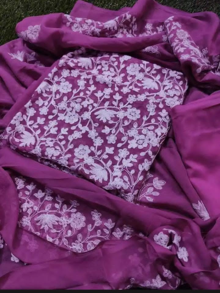 New Model Barmis Tat Cotton Unstitched Three Piece Shalwar Kameez (3 ...