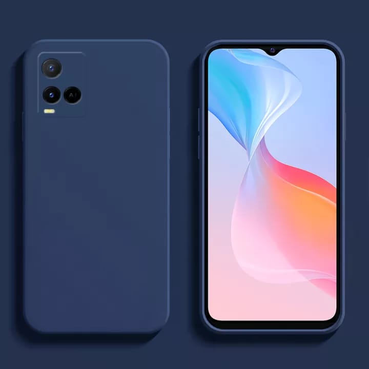 Vivo Y21 Luxury Silicone Protect Back Cover Soft Case For Vivo Y21 ...