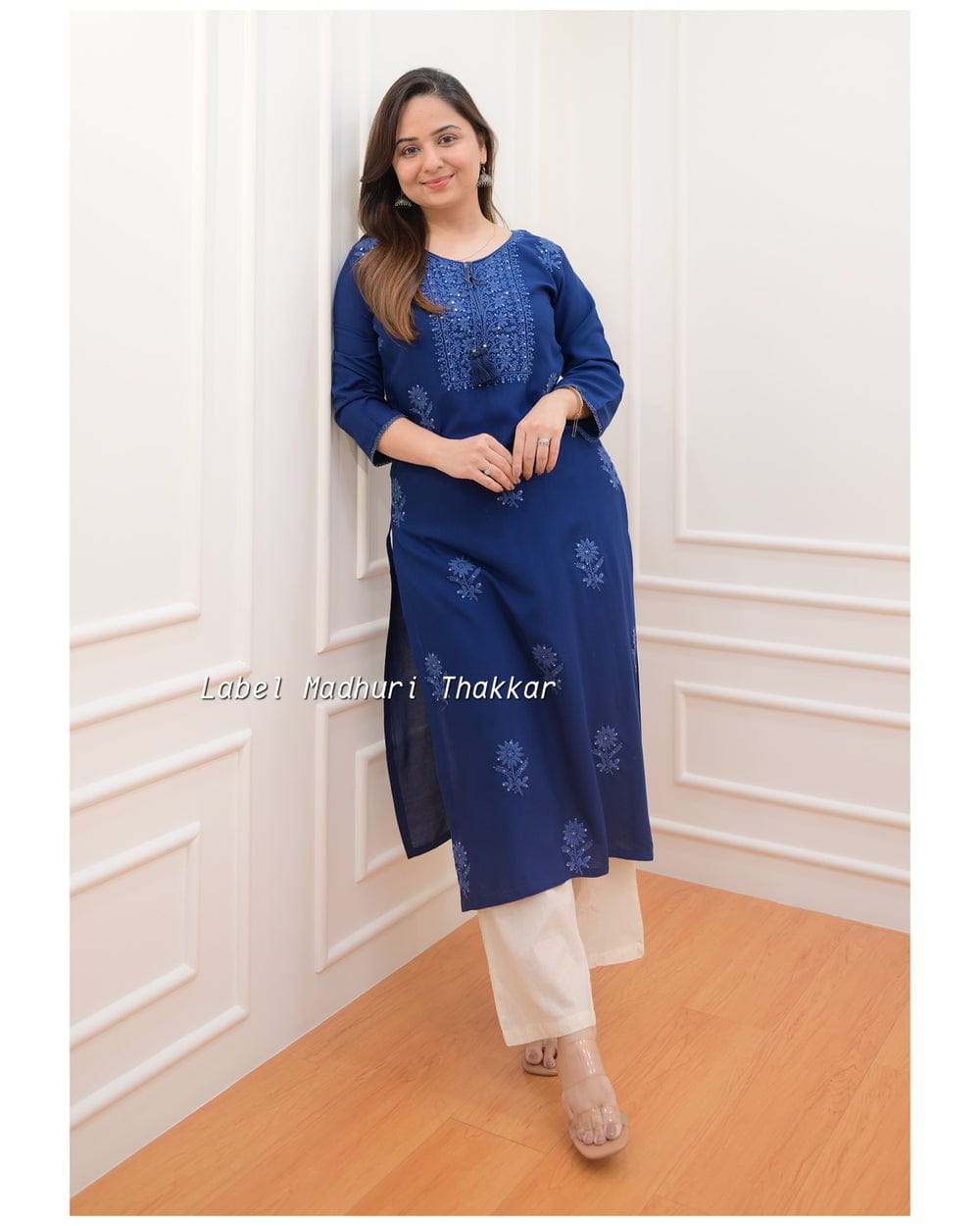 Exclusive Design Fashionable Two Piece Jama linen Salwar Butterfly ...