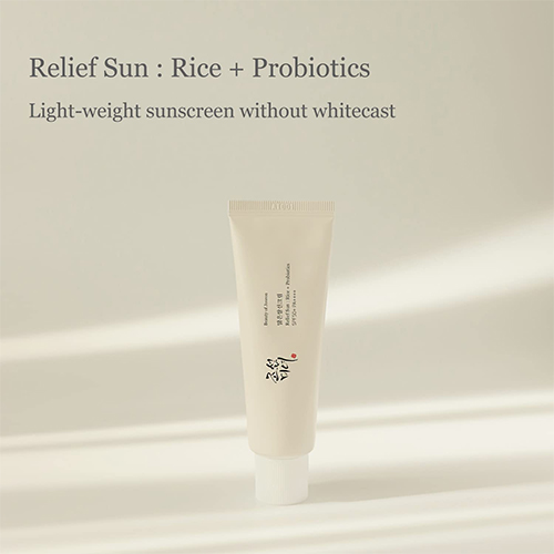 BEAUTY OF JOSEON SUNSCREEN: RICE + PROBIOTICS SPF 50+ PA++++ (50ML ...