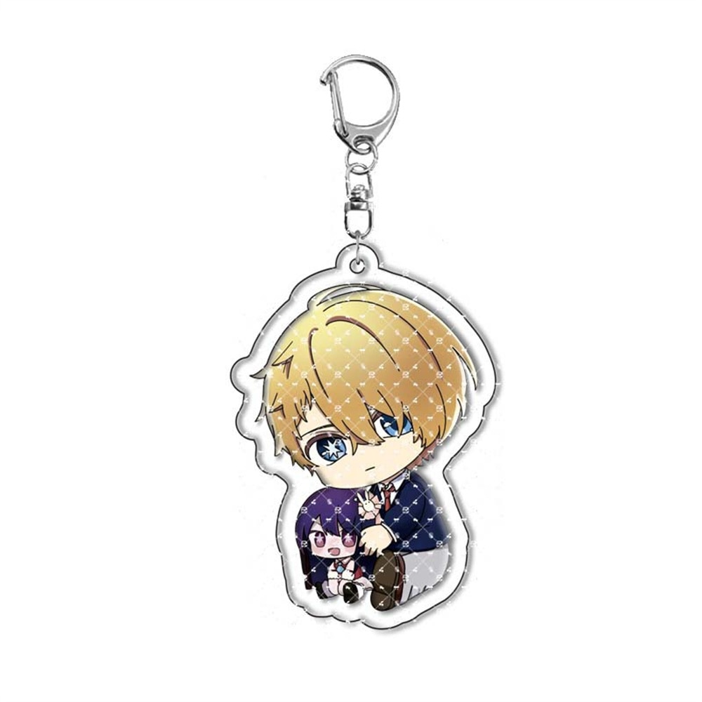 Anime Oshi No Ko Keychain Cartoon Figure Hoshino Ai Sarina Kurokawa ...