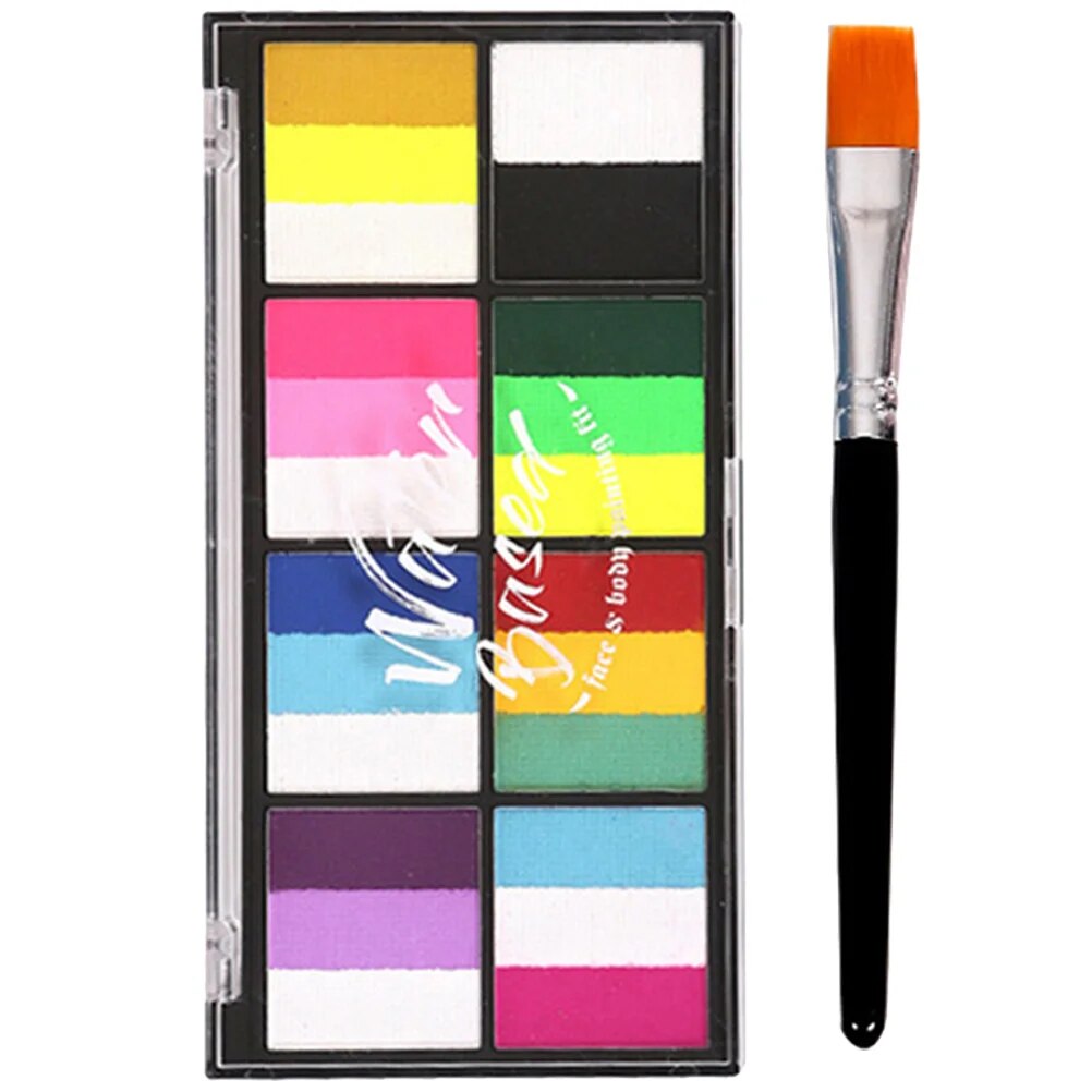 1 Set Body Paint Pigment Cosplay Cosmetics Set Party Body Paint Multi ...