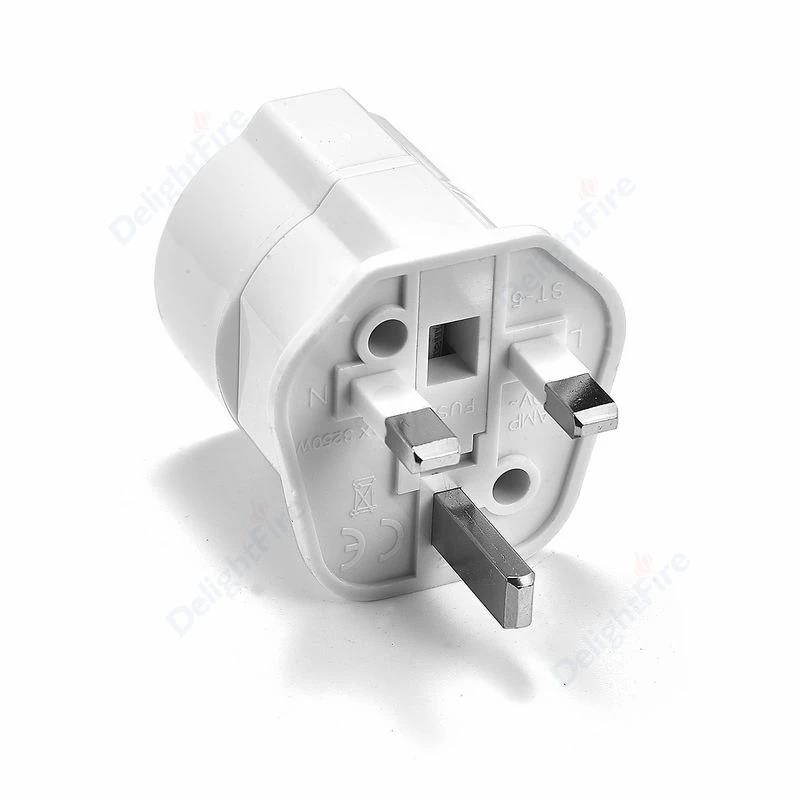 Universal Copper Korea Germany Russia EU To UK Power Adapter European ...