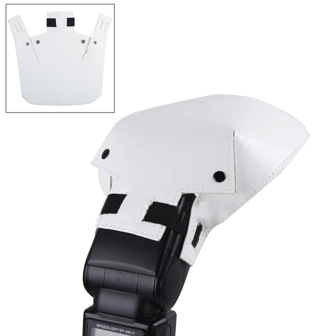 Universal Flash Light Speedlite Bounce Reflector Diffuser(White ...