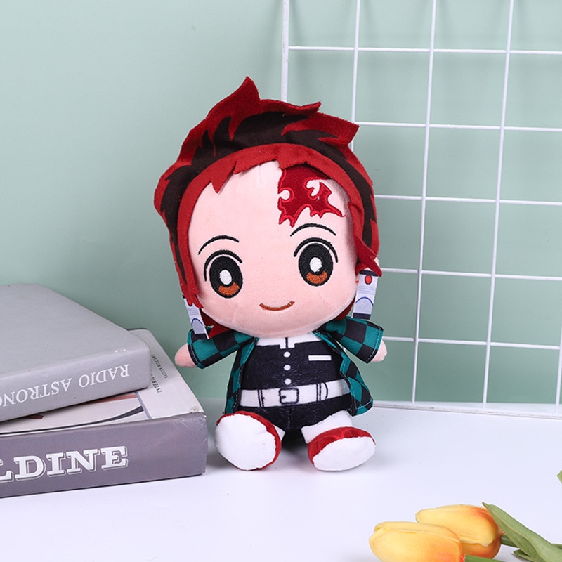Anime Demon Slayer: Kimetsu No Yaiba Kamado Tanjirou Cosplay Plush Doll ...