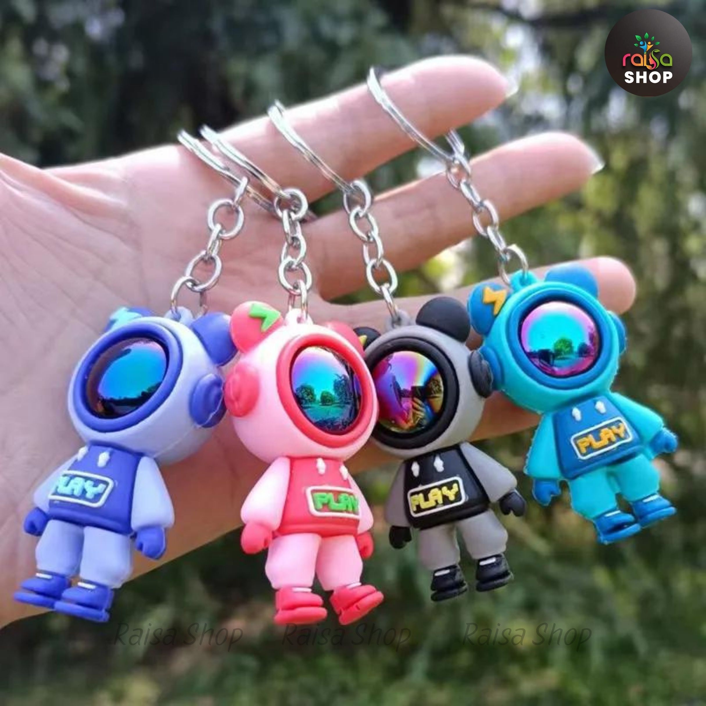 RAISA Astronaut Key Ring Stylish Trendy Durable and Colorful Key Chains ...