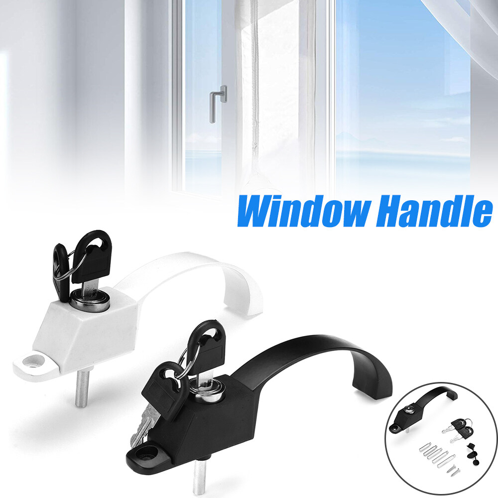 Universal Window Handle Inline Lock Handle Pull Locking Window Catch ...