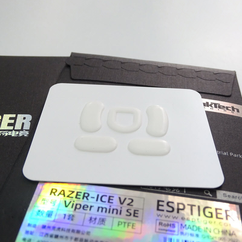 1 Pack Original ESPTIGER Esports Tiger ICE V2 Mouse Skates For Razer ...