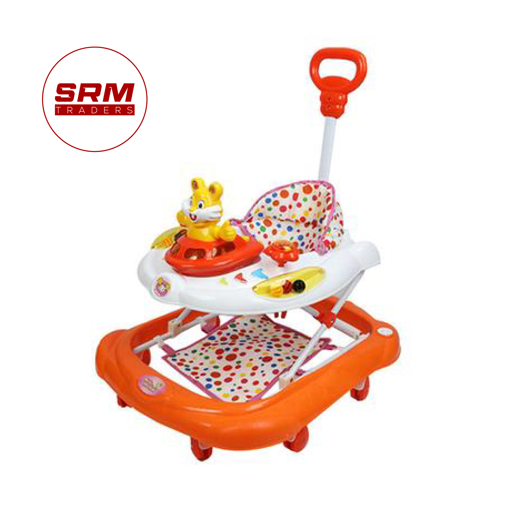 RFL Mickey Baby Walker with Music for boy & girl kids - Multi Color ...