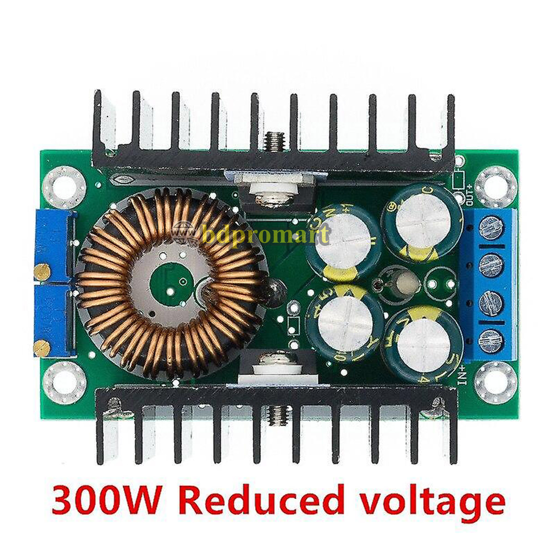 XL4016 DC-DC 300W 9A Step Down Buck Converter Adjustable 5-40V to 1.2 ...