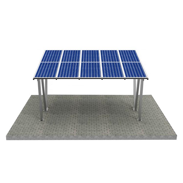Waterproof Solar Pv Carport System Mounting Structure Diy Solar Carport ...