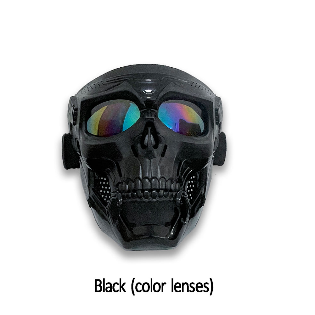 SL Skull Ghost-shape Goggles Face Cover For Outdoor Sports Off-road ...