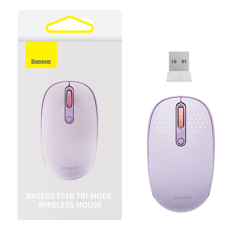Baseus F01B Tri-Mode Wireless Mouse | Daraz.com.bd
