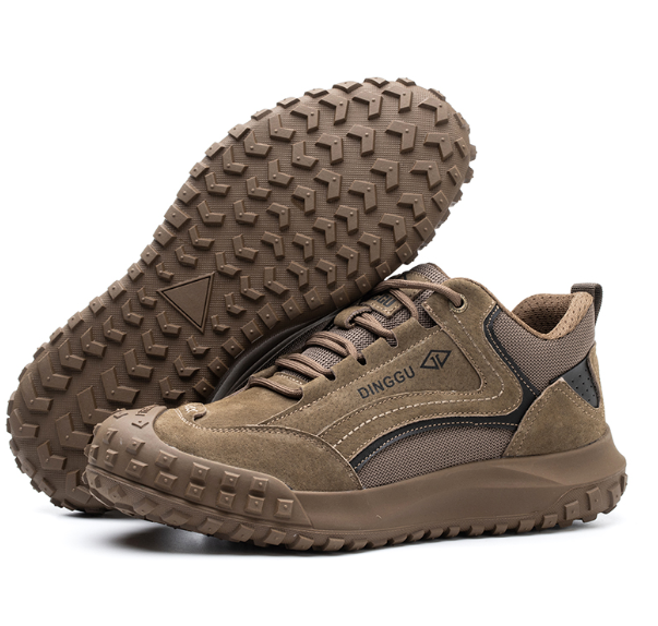 DINGGU safety shoes/ Steel toe and steel mid sole safety shoes/ Light ...